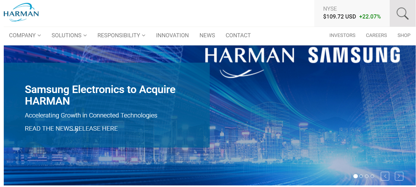 Samsung、Harman Internationalを80億ドルで買収──自動車IT参入へ：JBL、harman/kardonブランドも ...