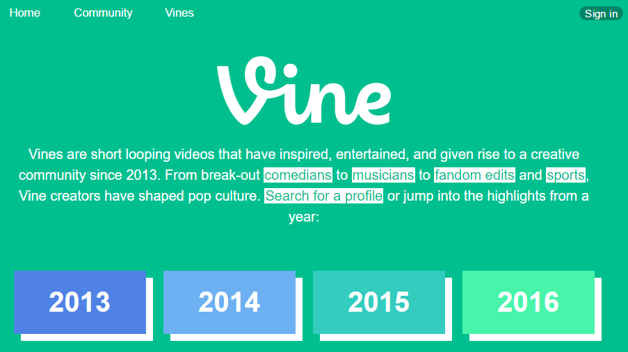 Twitter、Vine.coをループ動画のアーカイブとして再公開 - ITmedia NEWS