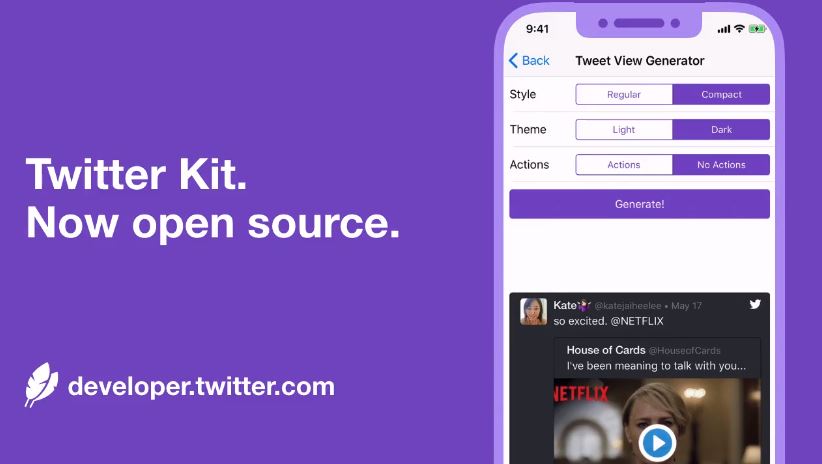 Twitter Kit SDK、10月末でサポート終了 - ITmedia NEWS