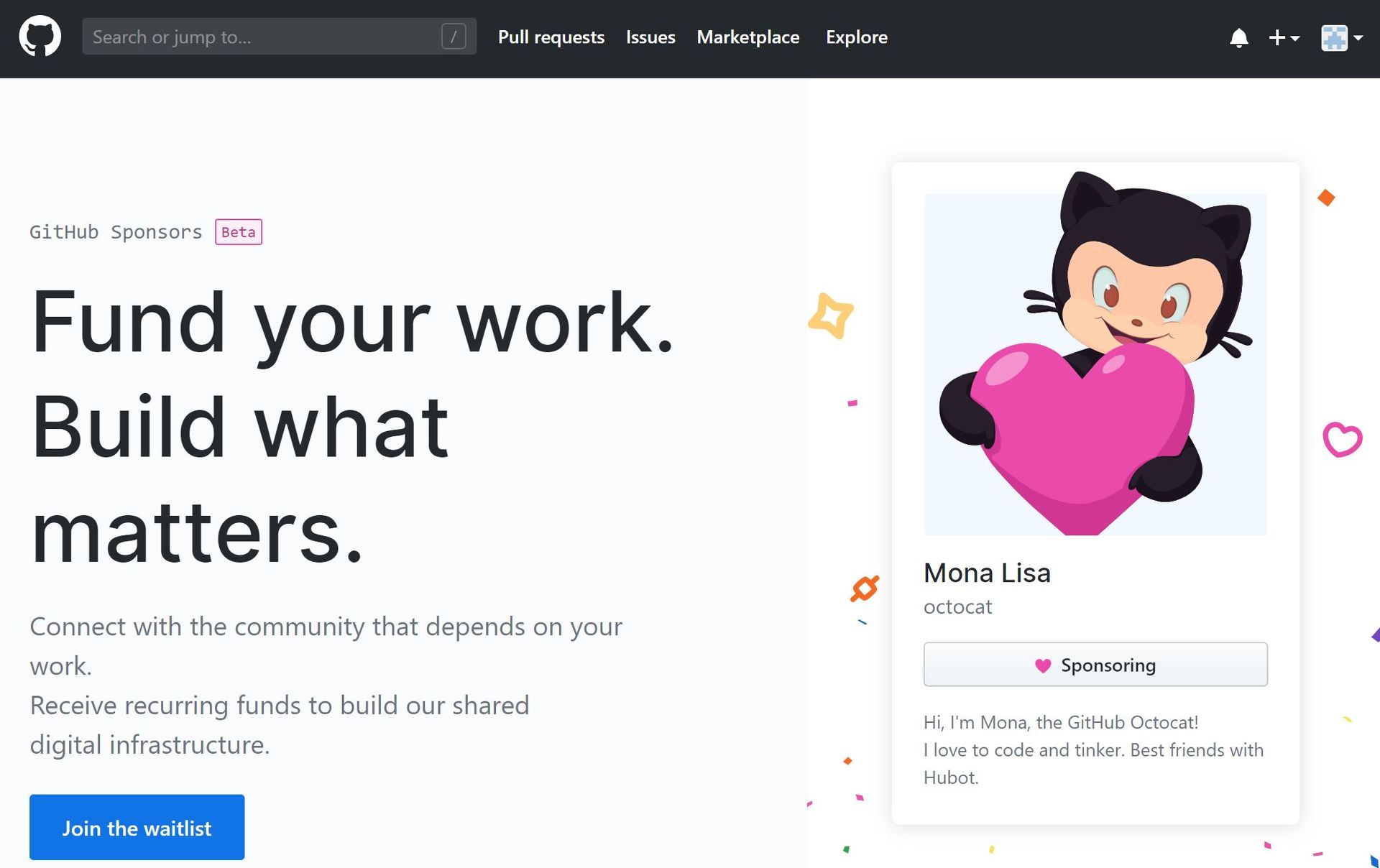 GitHub、開発者やプロジェクトを金銭的に応援する「Sponsor」開始 - ITmedia NEWS