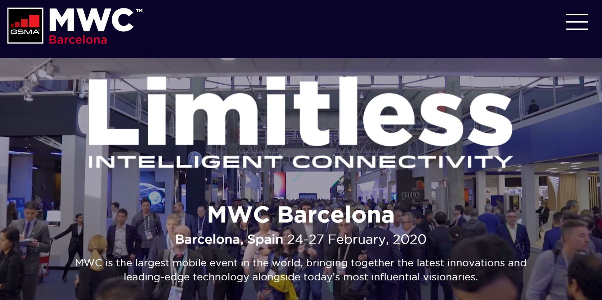 MWCバルセロナ、コロナウイルスでLGとZTEがキャンセル - ITmedia NEWS