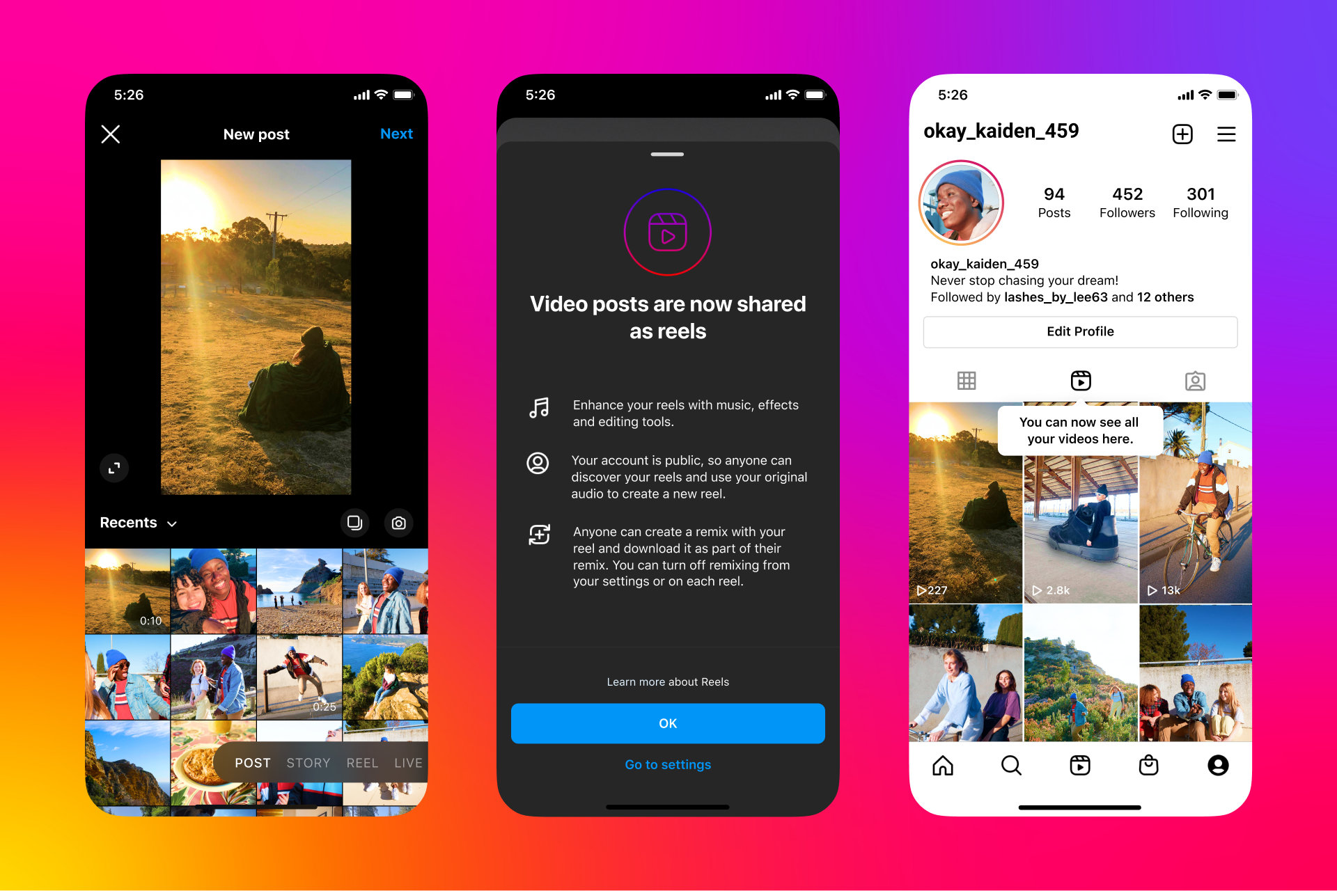 Meta、Instagramの15分未満の動画は今後すべて「リール」に - ITmedia NEWS