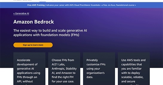 AWSが生成AIに本格参入 テキスト生成、文章要約、画像生成など API経由で利用できる「Amazon Bedrock」発表 ...