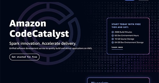 「Amazon CodeCatalyst」が正式サービスに AWS上で開発環境一式、コードリポジトリからテンプレートコード、IDE、CI／CD ...