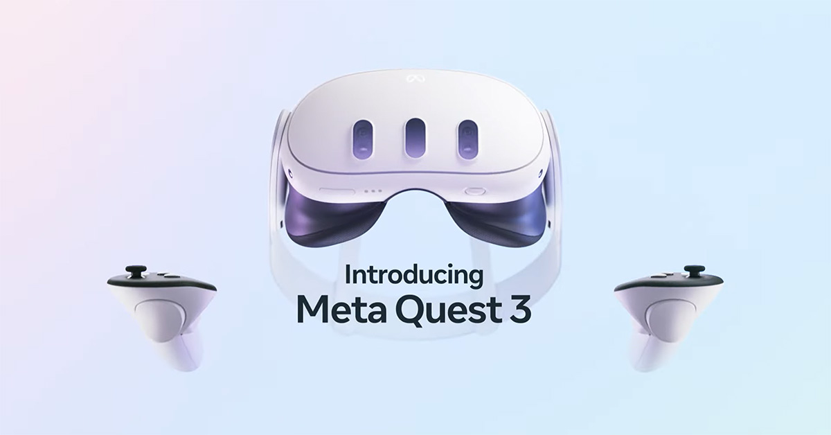 「Meta Quest 3」発表 新チップ搭載、カラーパススルーでMRにも対応 7万4800円で秋に発売 - ITmedia NEWS