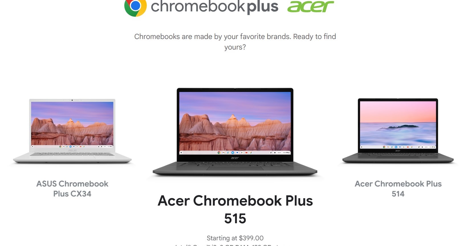 Google、高品質でAI搭載の「Chromebook Plus」を定義 399ドルから - ITmedia NEWS