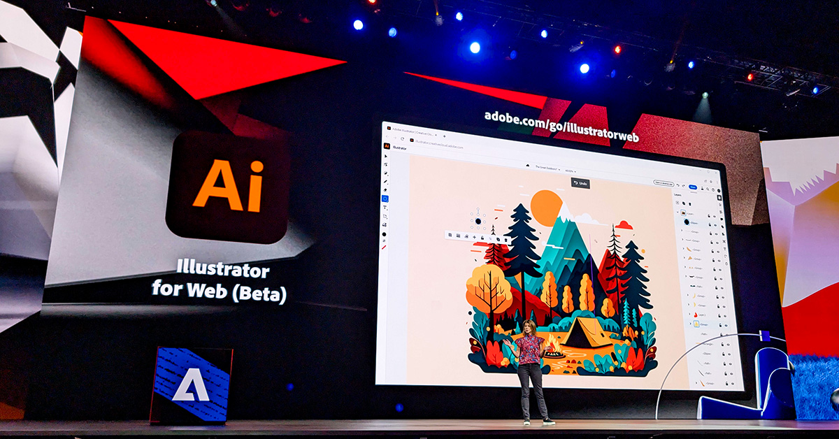 ブラウザ版「Illustrator」、β版を一般公開 テキストからベクター画像を生成するAI機能も搭載へ - ITmedia NEWS
