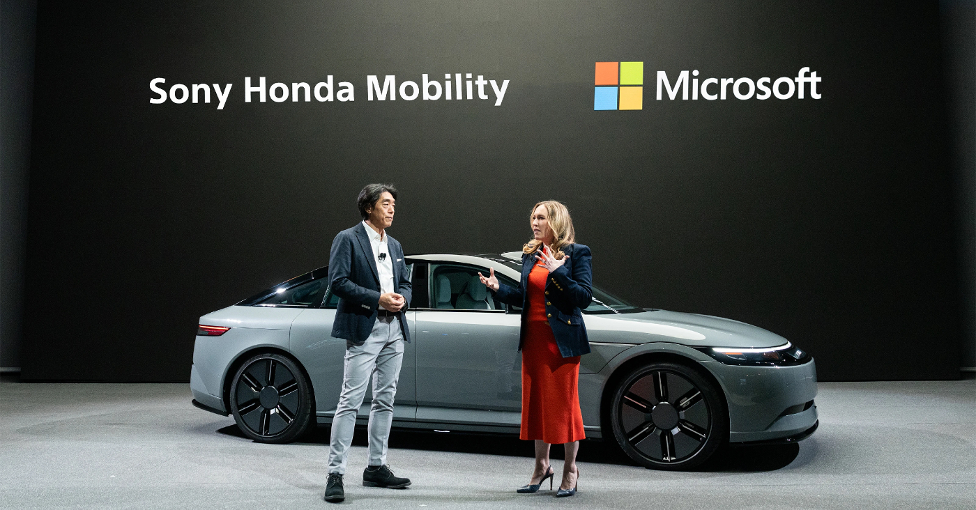 ソニー・ホンダモビリティ、「AFEELA」の車載AIアシスタントでMicrosoftと提携 - ITmedia NEWS