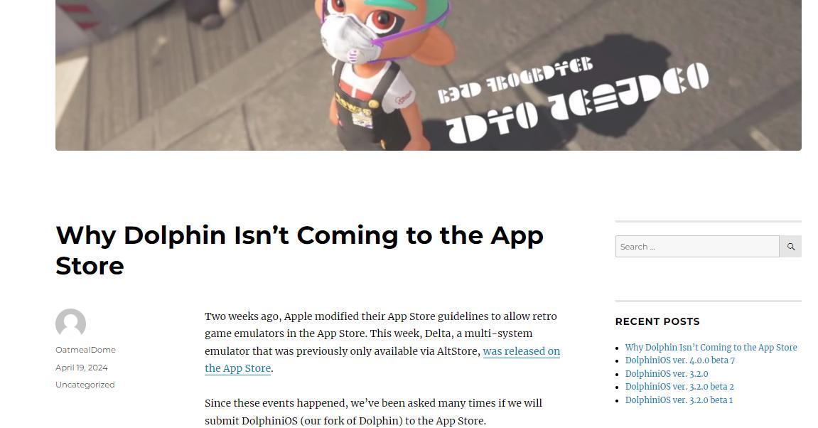 iPhone向けゲームエミュ「Dolphin」をApp Storeに登録しない理由を開発者が説明 - ITmedia NEWS