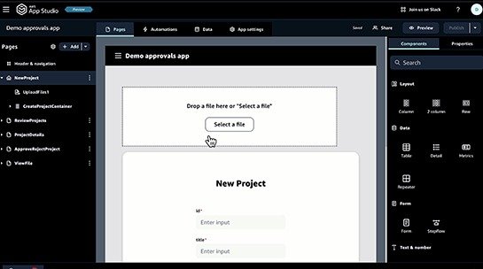AWS、生成AIへのプロンプトで業務アプリが作れる「AWS App Studio」プレビュー公開 開発スキルがなくてもOK (l_dy_AWSAppStudio_fig8.jpg ...