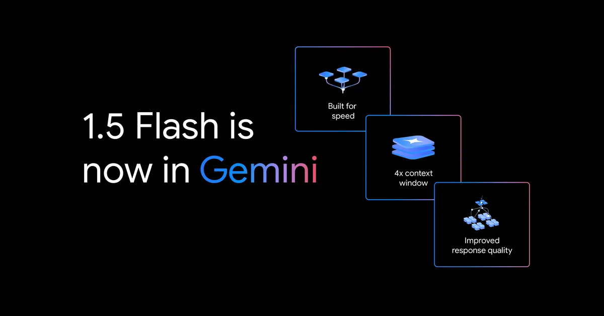 Googleの無料版「Gemini AI」、「Flash 1.5」にアップグレード - ITmedia NEWS