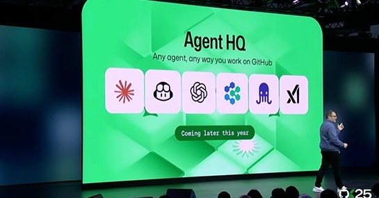GitHub、AIエージェントを統べる「Agent HQ」構想を発表 ClaudeやCodex、Devinなど他社AIエージェントも利用可能に - ITmedia NEWS