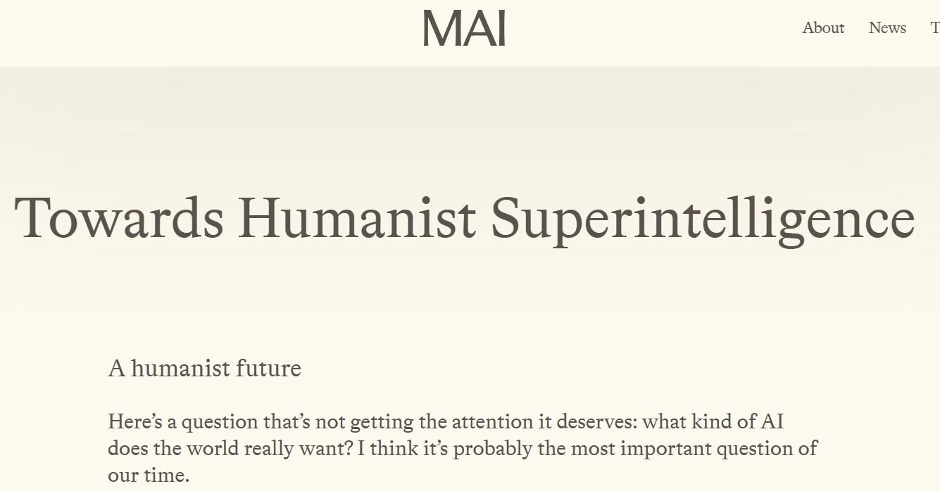 Microsoft AI、超知能研究チーム立ち上げ スレイマンCEOは「AGI競争」を否定 - ITmedia NEWS