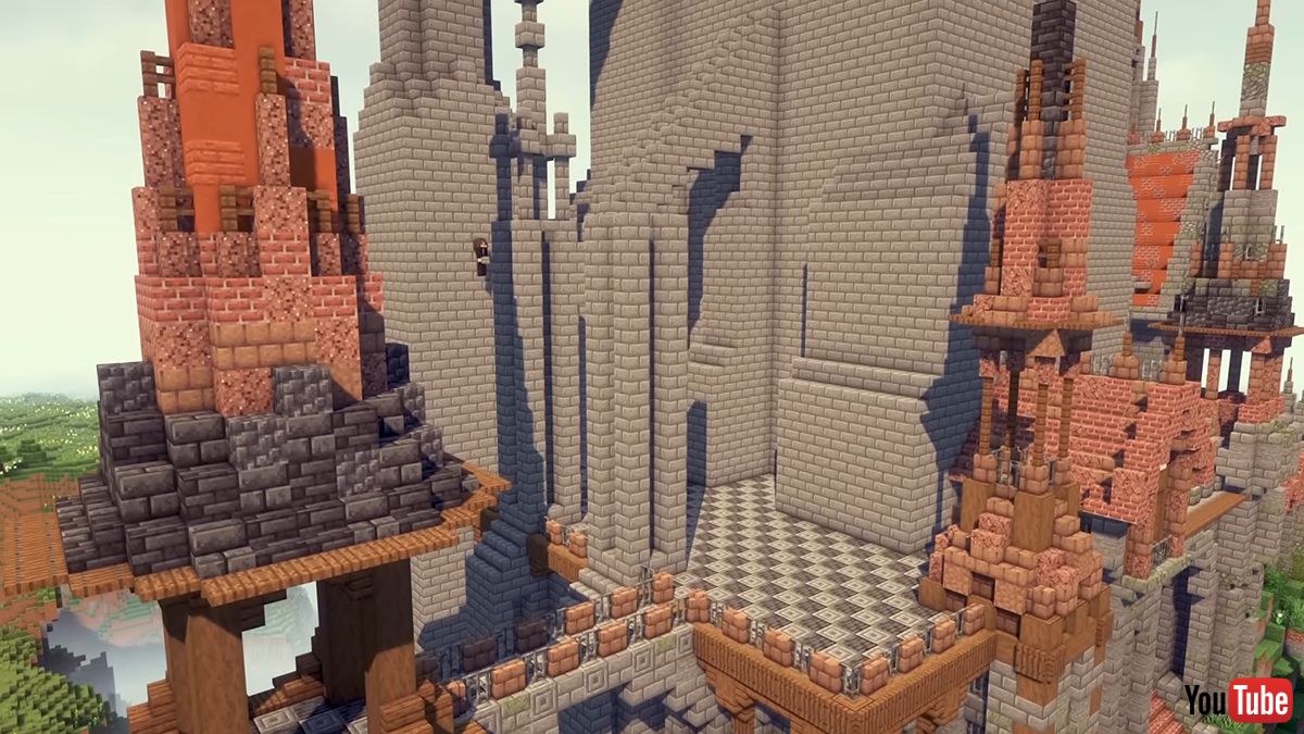 マイクラで巨大な「洋風の城」を作ったら…… “リアルすぎる超大作”に称賛の声が殺到「こんな城がほしい」 (l_ikuma-mine ...
