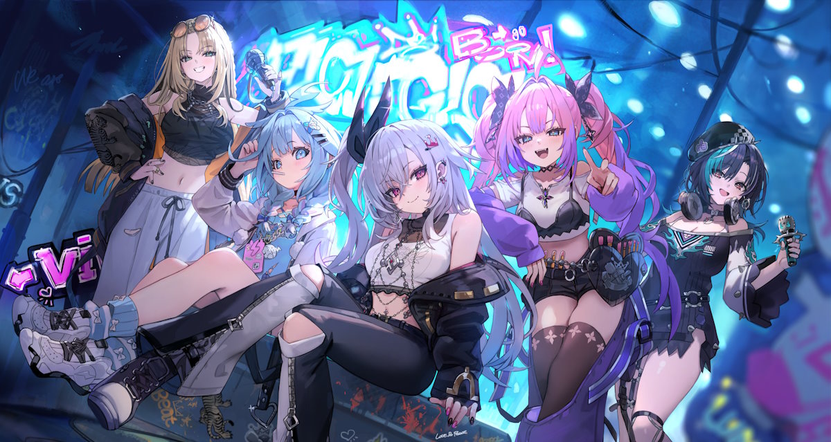 ホロライブに新人5人がデビュー 「holoilve DEV_IS」から新ユニット「FLOW GLOW」が11月9日に初配信（1/2 ページ） - ねとらぼ