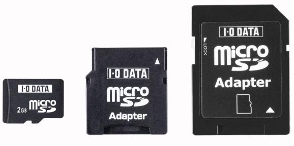 アイ・オー、micro SDメモリに2Gバイトモデルを追加 - ITmedia PC USER