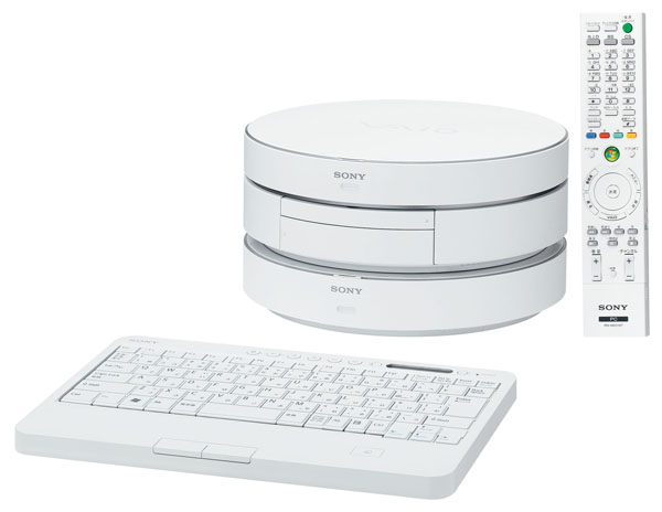 BD搭載の円形モデル、Penryn採用ハイエンド機、デザイン天板のtype Tも登場――ソニー「VAIO」第2弾：2008年PC春モデル（1/2 ページ） - ITmedia PC USER