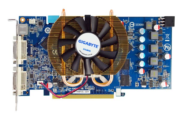 GIGABYTE、ZALMANファン搭載のGeForce 9800 GTグラフィックスカード - ITmedia PC USER