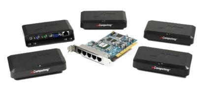 既存PCを複数共有できる低価格シンクライアントパッケージ「Ncomputing X550」――エルザ - ITmedia PC USER