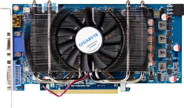 GIGABYTE、OC仕様のGeForce 9800 GTグラフィックスカード - ITmedia PC USER