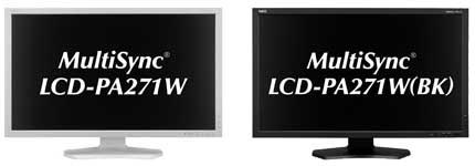 NECディスプレイ、“WQHD”解像度対応の27型ワイド液晶「LCD-PA271W」 - ITmedia PC USER
