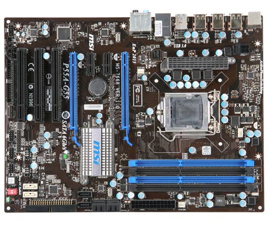 MSI、P55チップセット採用のATXマザー「P55A-G55」 - ITmedia PC USER