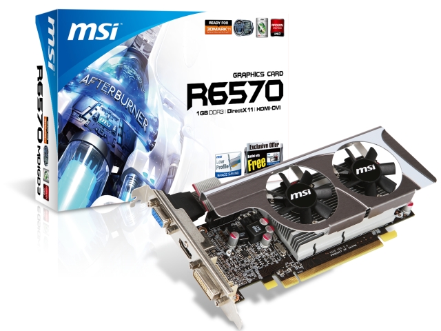 MSI、デュアルファンクーラー採用の「R6570 Twin Frozr Mini 1G」 - ITmedia PC USER