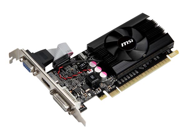 MSI、ロープロ対応／メモリ2GバイトのGeForce GT 610グラフィックスカード - ITmedia PC USER