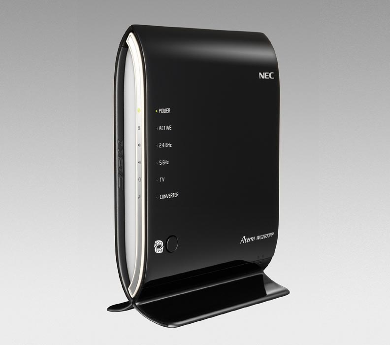 NEC、最大1733Mbps通信をサポートした11ac対応Wi-Fiホームルータ「Aterm WG2600HP」 - ITmedia PC USER