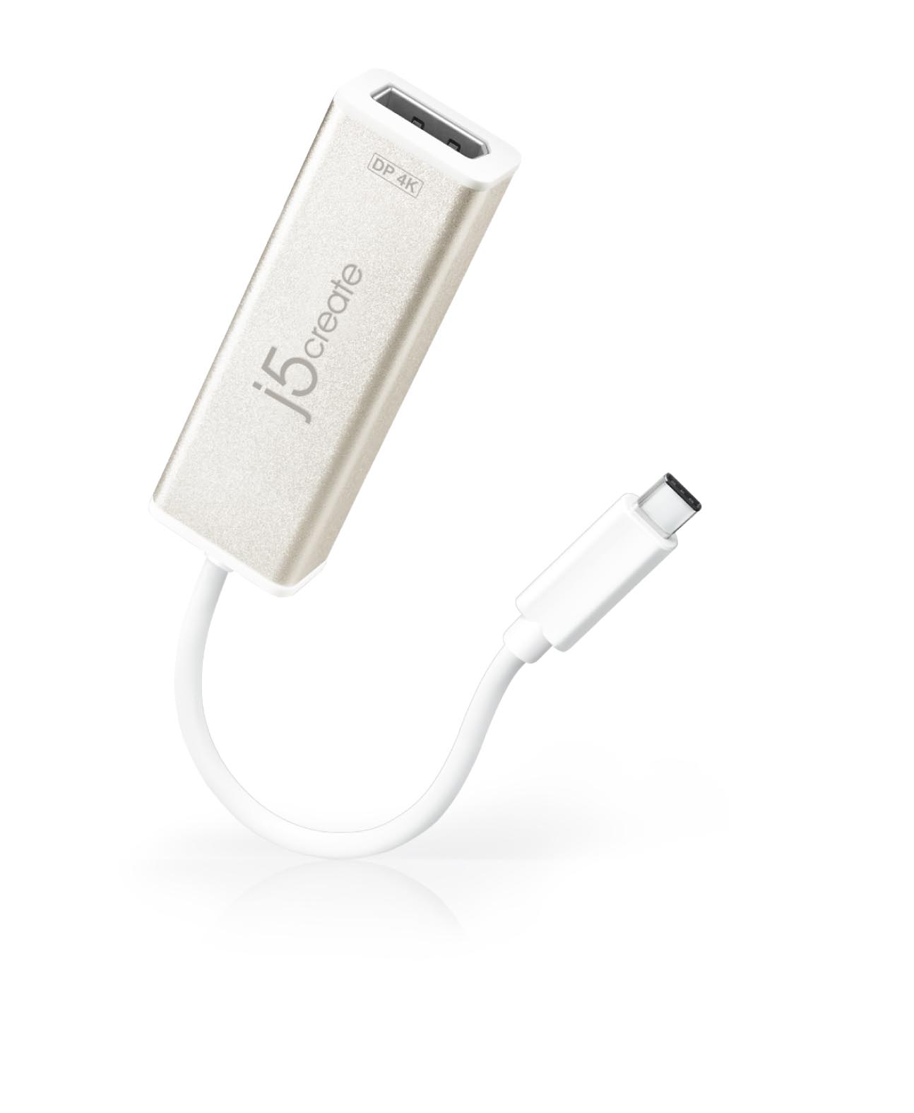 j5 create、USB Type-C外付け型のDisplayport出力対応ディスプレイアダプタ - ITmedia PC USER