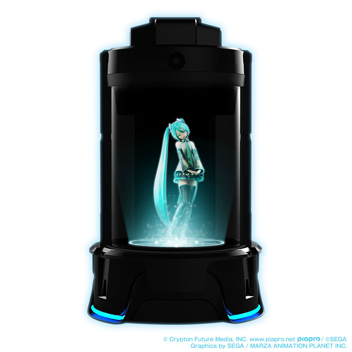 初音ミクと“俺の嫁”実現デバイス「Gatebox」がコラボ 手軽にスペシャルライブを体験 - ITmedia PC USER