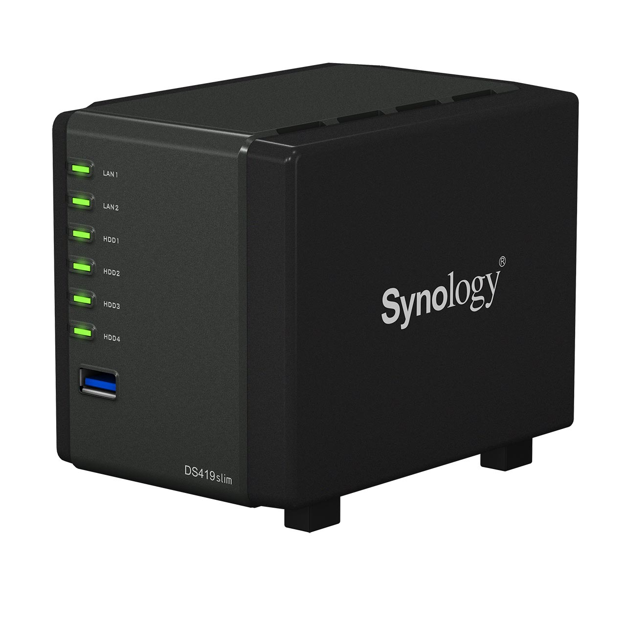 Synology、2.5インチベイ4基を備えたミニサイズのNASキット「DiskStation DS419slim」 - ITmedia PC USER