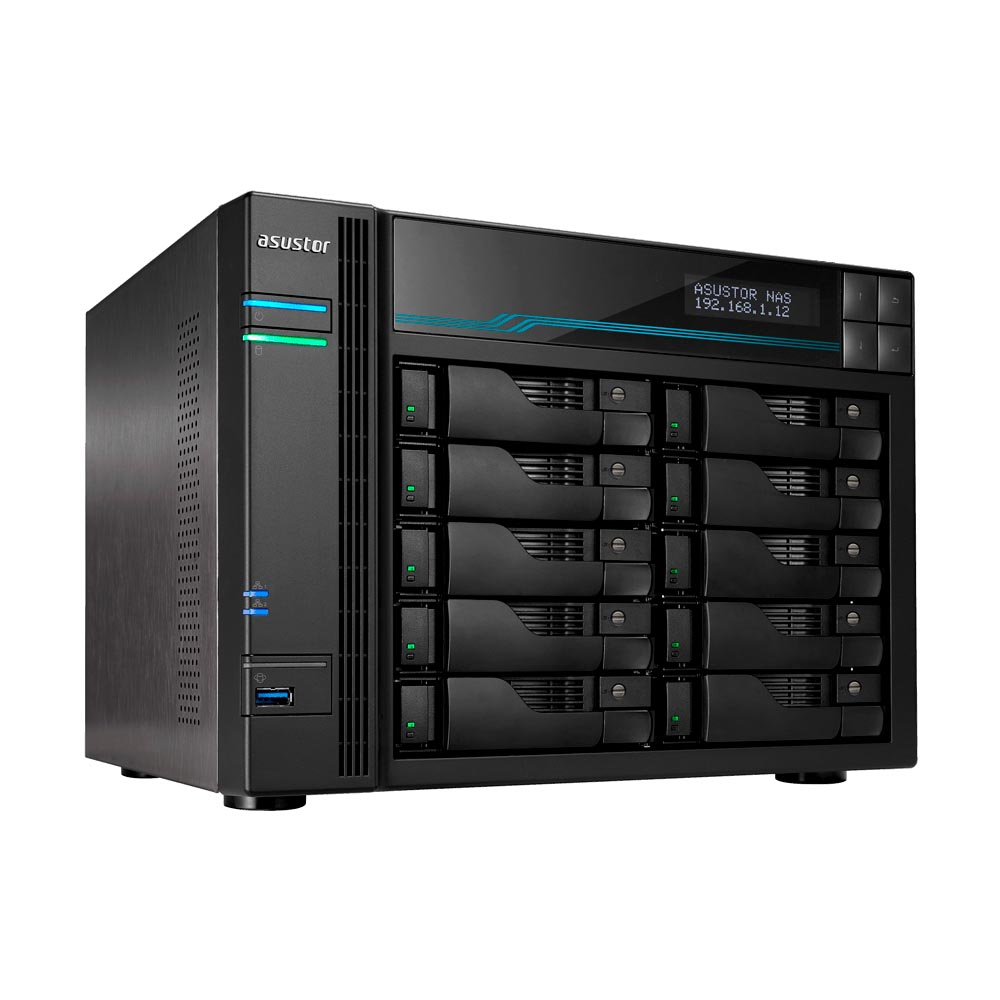 ASUSTOR、Xeon搭載のハイスペック10ベイNAS - ITmedia PC USER