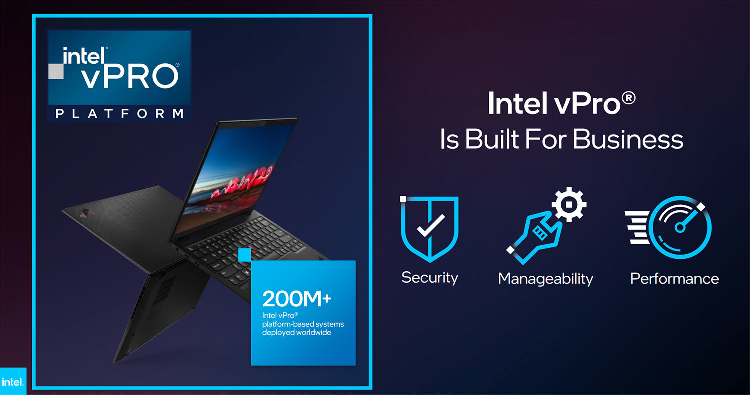 Intelが第11世代CoreとEvoプラットフォームのvPro対応を発表――次世代CPU「Alder Lake」の実働デモも：CES ...