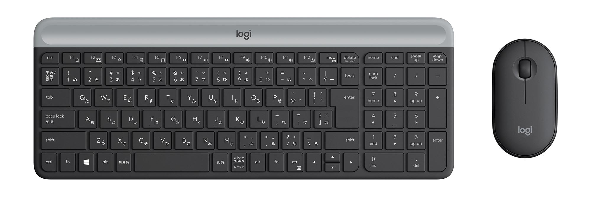 ロジクール、薄型設計の静音キーボードセット「MK470」 - ITmedia PC USER