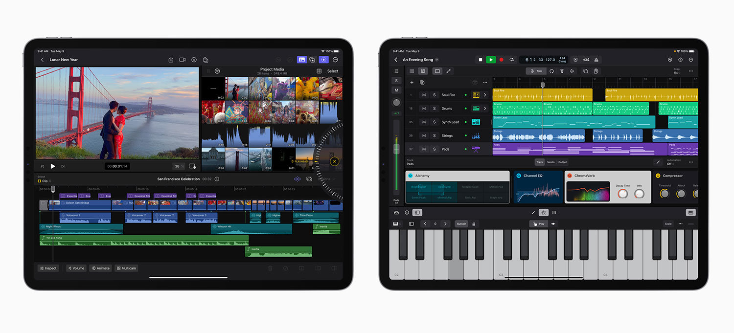 AppleがiPad版サブスク「Final Cut Pro」と「Logic Pro」を発表 - ITmedia PC USER