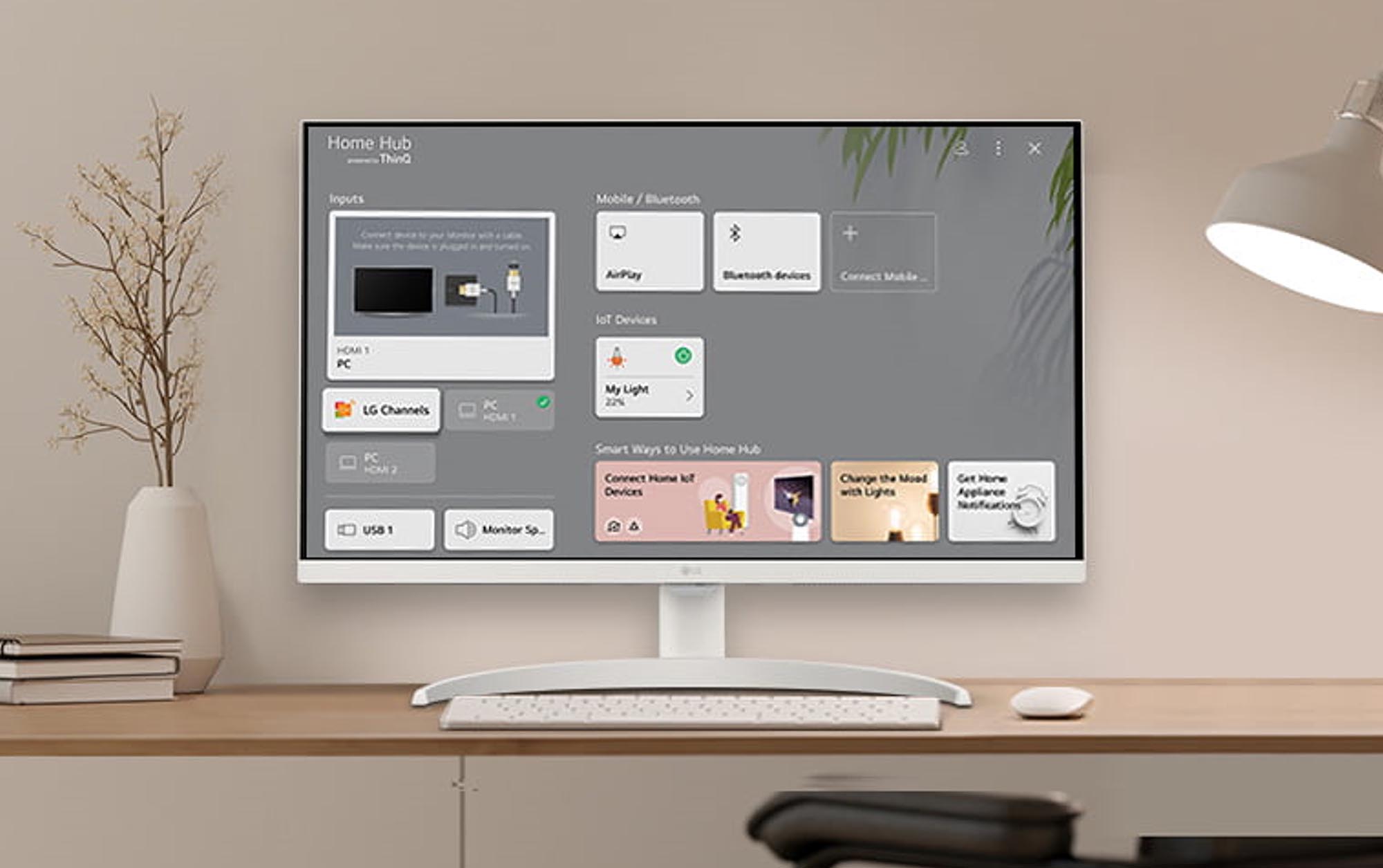 LGエレ、webOS搭載“Smart Monitor”に4K表示対応の27型/32型モデルを追加 Makuakeで先行販売 - ITmedia ...