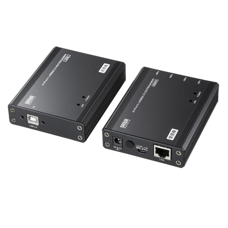 サンワ、USB機器の接続を最大100m延長できるUSBエクステンダー - ITmedia PC USER