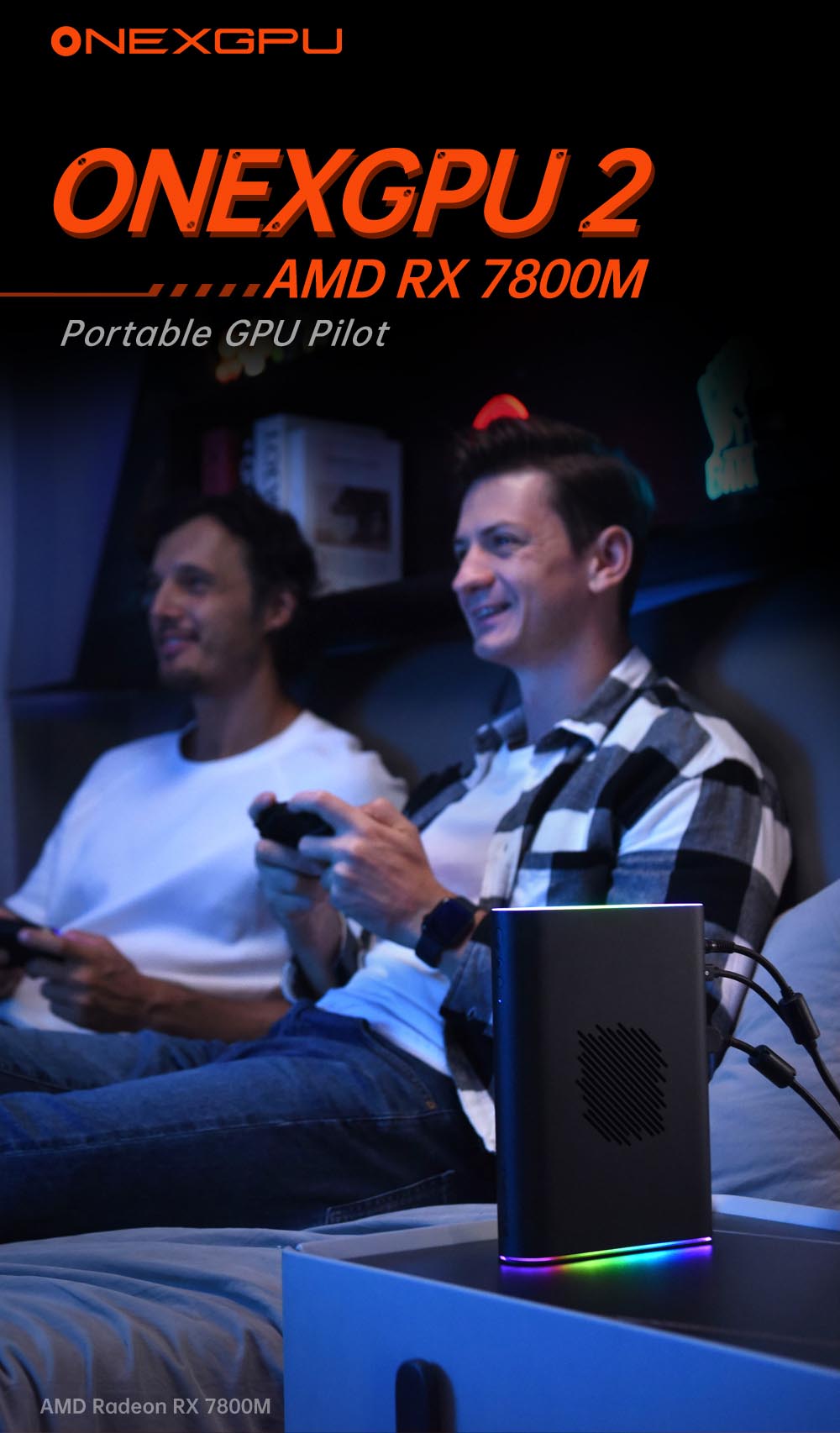 Radeon RX 7800Mを搭載した外付けGPUボックス「ONEXGPU 2」 9月27日に「Indiegogo」でクラウドファンディングが開始 - ITmedia PC USER