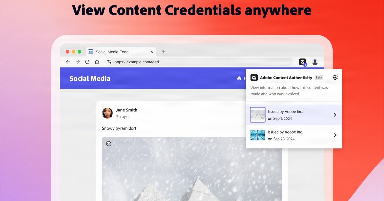 コンテンツの来歴をオンラインでチェックする「Adobe Content Authenticity」登場 - ITmedia PC USER