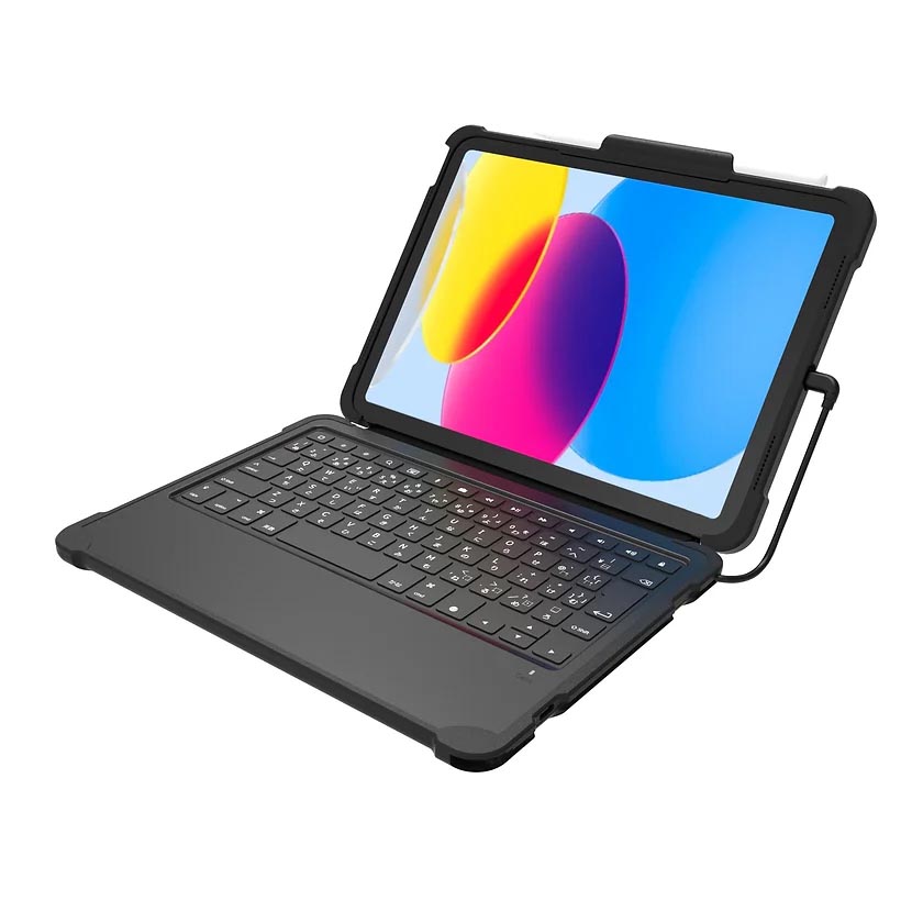 エスニア、GIGAスクール向けをうたった第10世代iPad用の耐衝撃キーボードケース - ITmedia PC USER