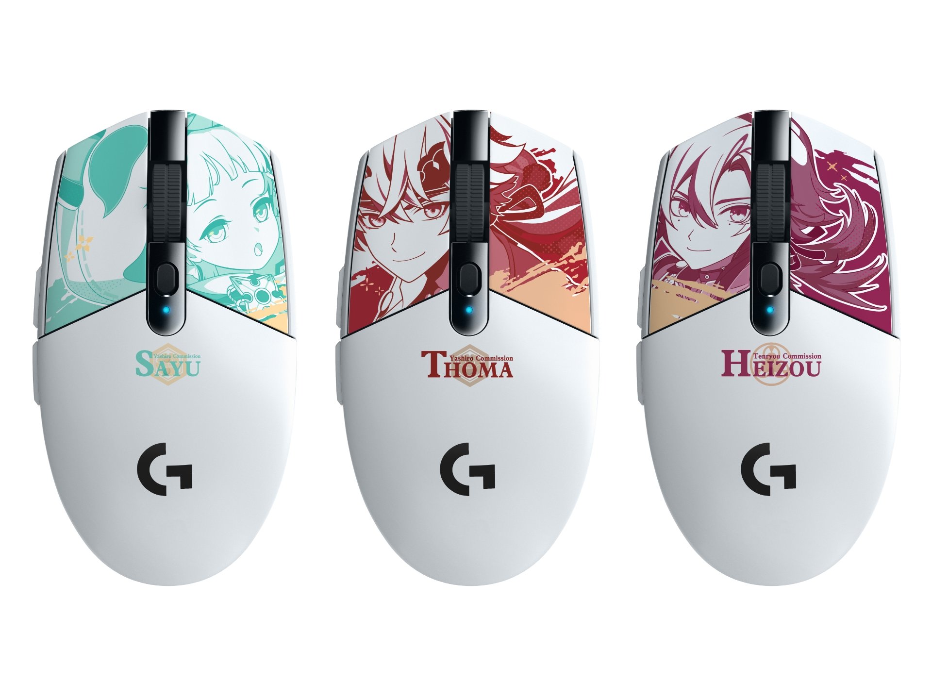 ロジクール、原神とコラボのワイヤレスゲーミングマウス「G304」3モデルを発売――原神グッズがもらえるキャンペーンも実施 - ITmedia PC USER