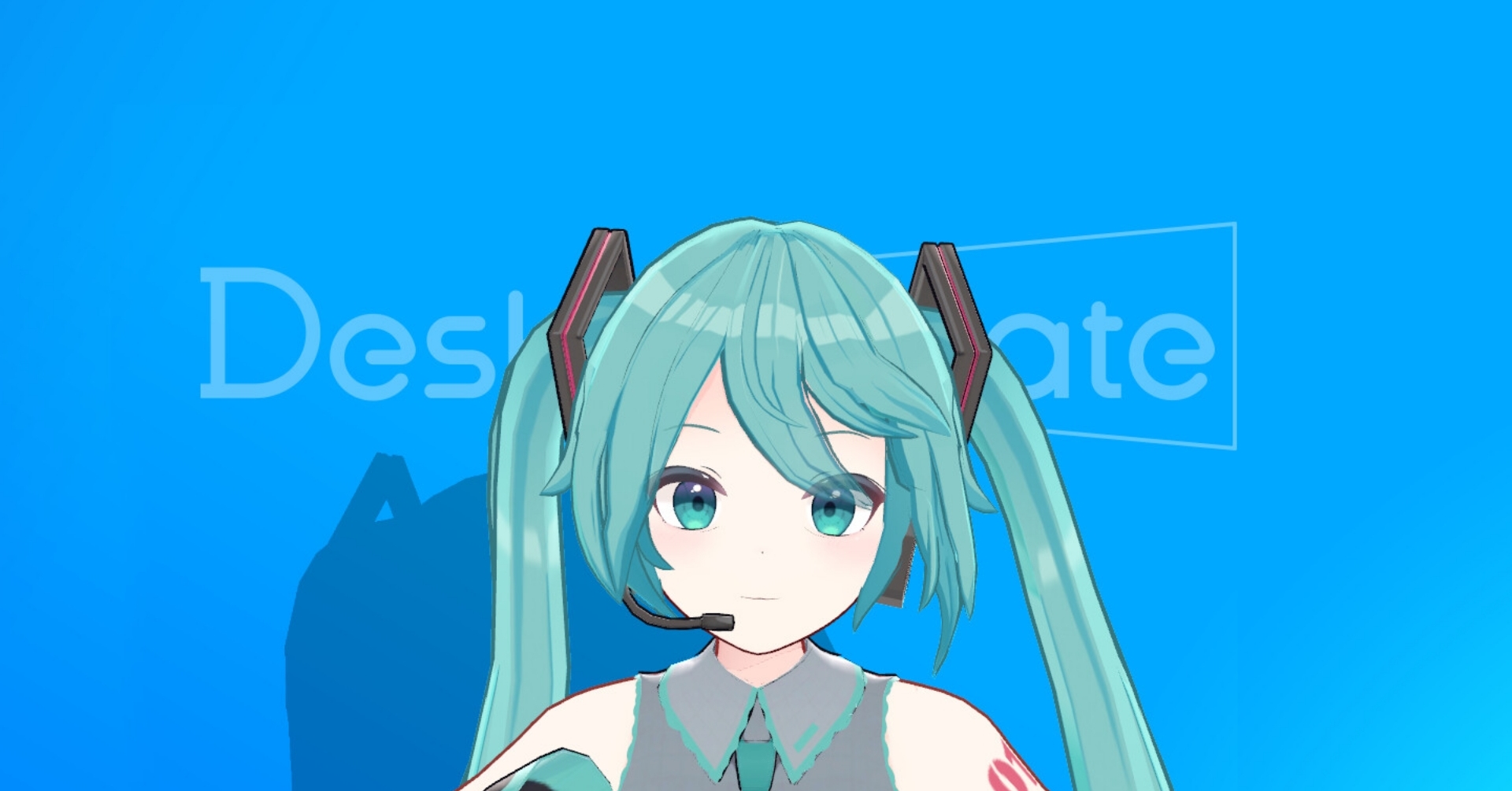 インフィニットループ、キャラがデスクトップを動き回る「Desktop Mate」を発表 DLCで初音ミクも - ITmedia PC USER