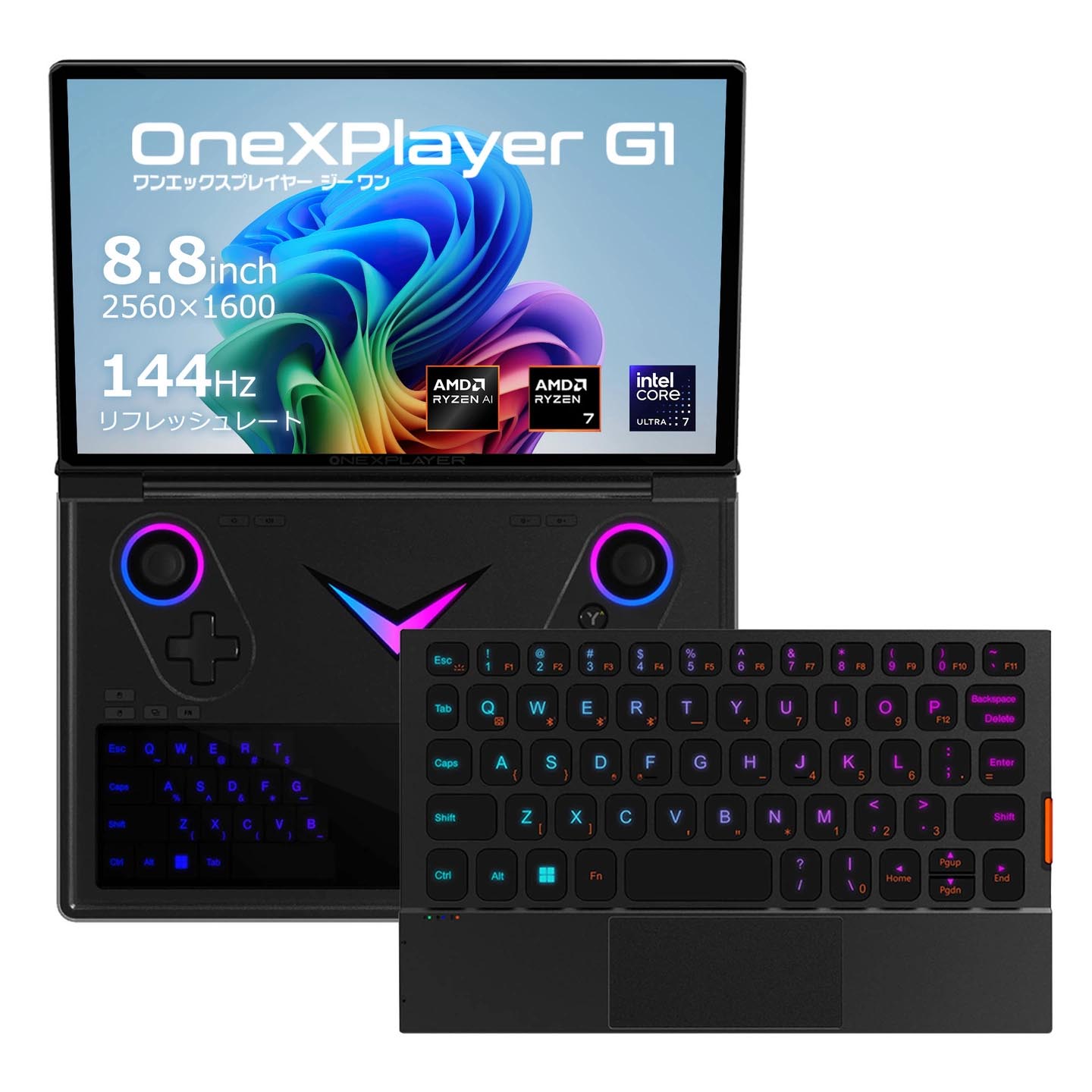 テックワンが8.8型ポータブルゲーミングPC「ONEXPLAYER G1」の取り扱いを発表 - ITmedia PC USER