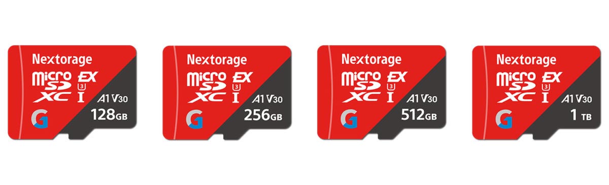 NextorageがmicroSD Expressカード「GシリーズEX」を発売 512GB／1TBモデルは今秋予定 - ITmedia PC USER
