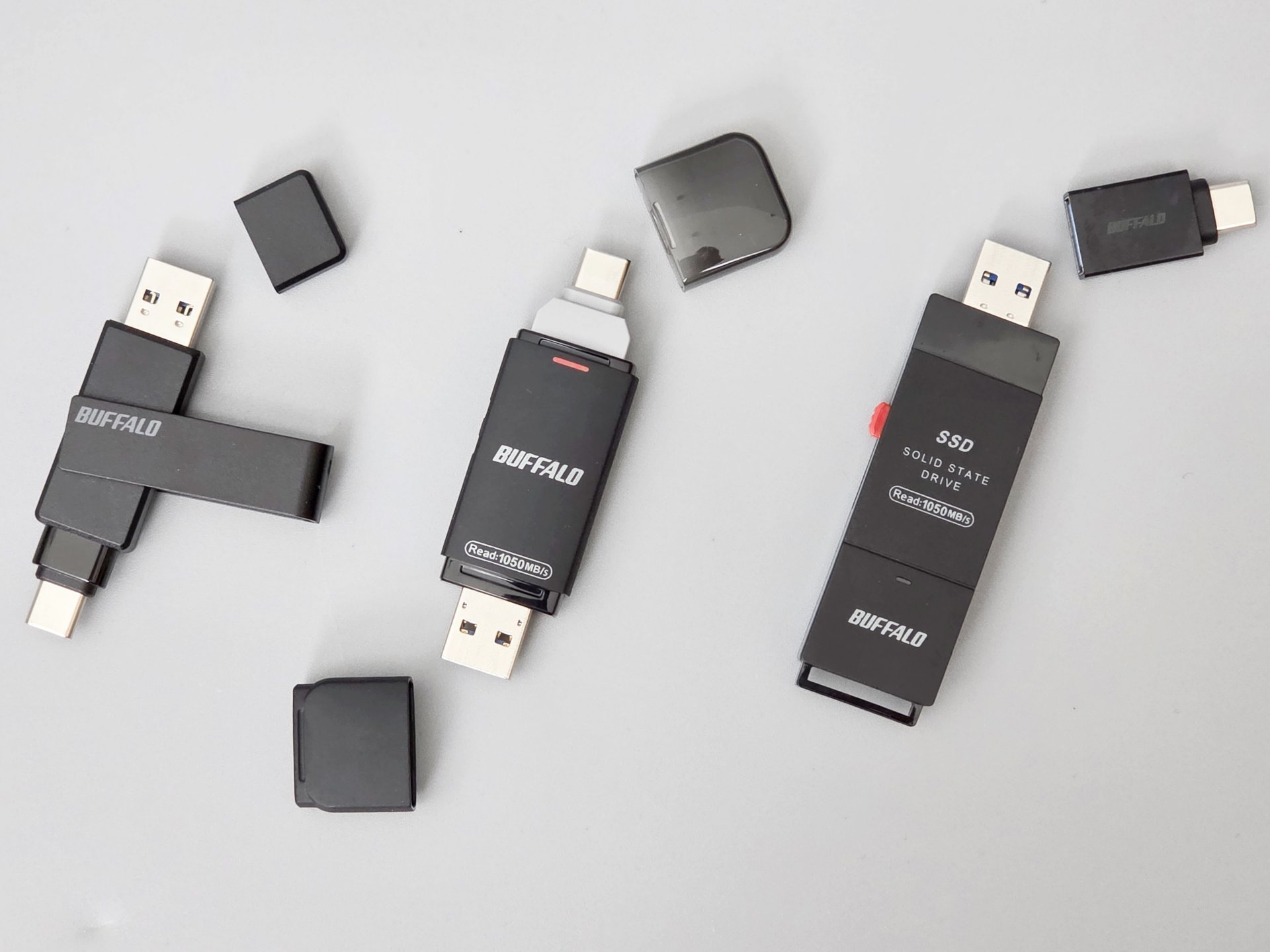 USB Type-C／A両対応だとスマホとPC間でのデータのやり取りが段違いに楽になる！ バッファローの最新USBメモリとスティック型SSDを試す（1/3 ページ） - ITmedia PC USER
