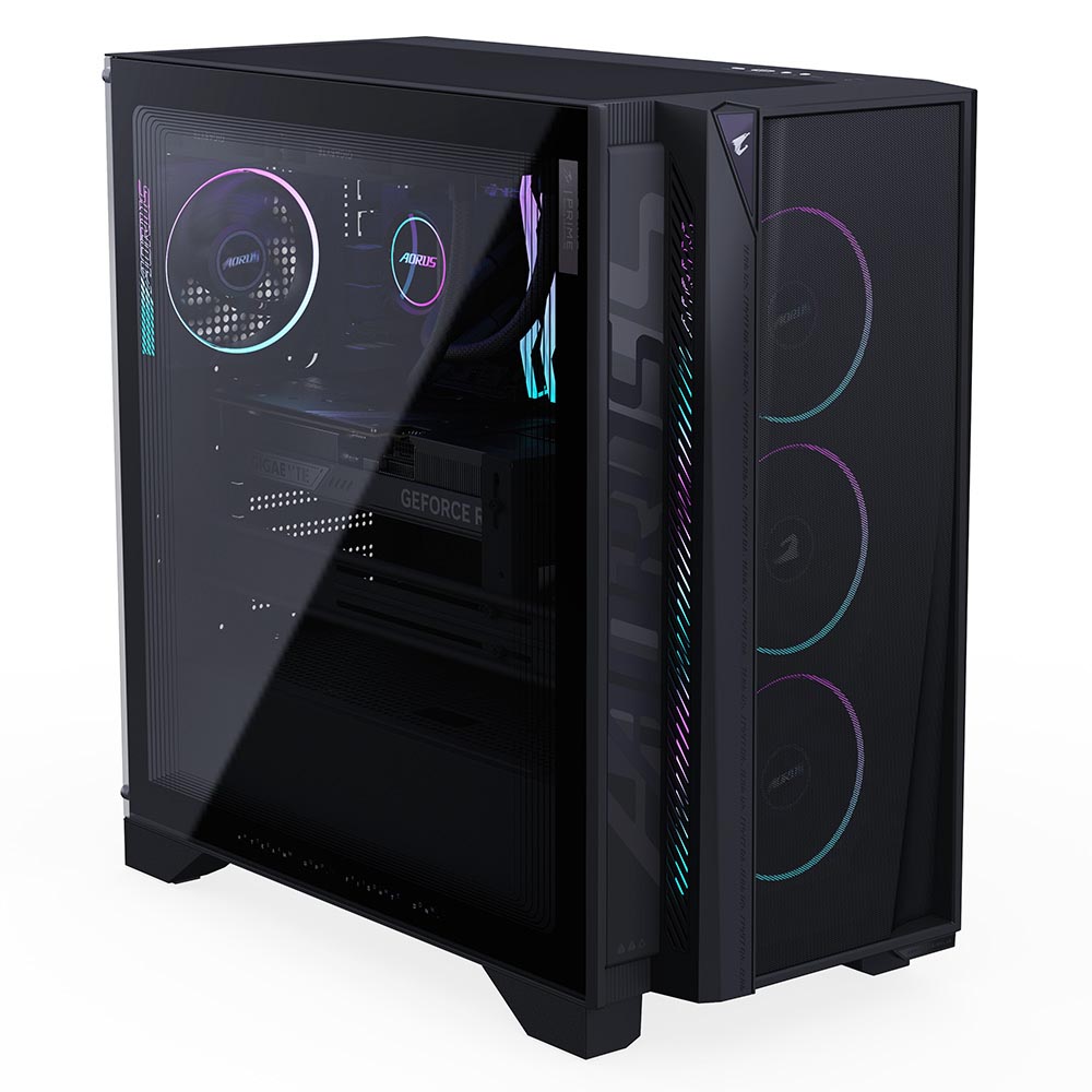 GIGABYTE、Ryzen 7 9700Xを搭載したミドルタワーゲーミングPC「AORUS PRIME 5」 - ITmedia PC USER