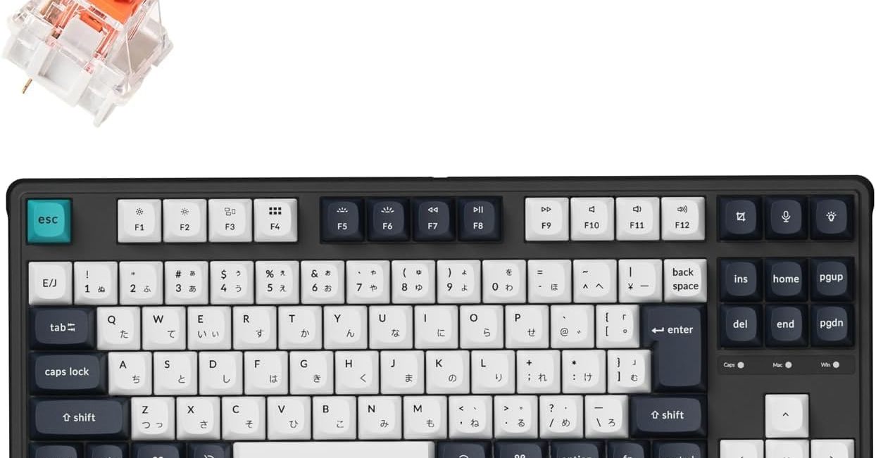 静音性とカスタマイズ性を両立した有線メカニカルキーボード「Keychron C3 Pro」がセールで20％オフの7744円に ...