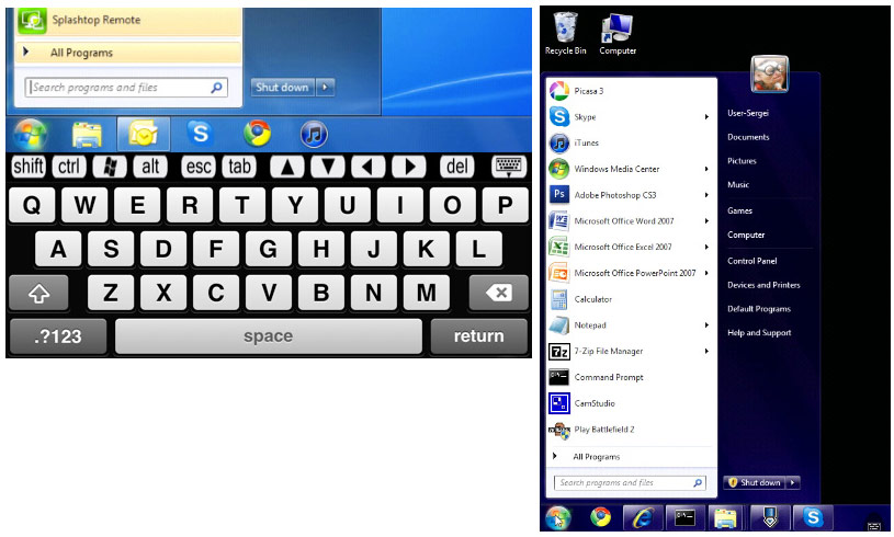 iPhone向けリモートデスクトップアプリ「Splashtop Remote Desktop」：App Town ビジネス - ITmedia ...