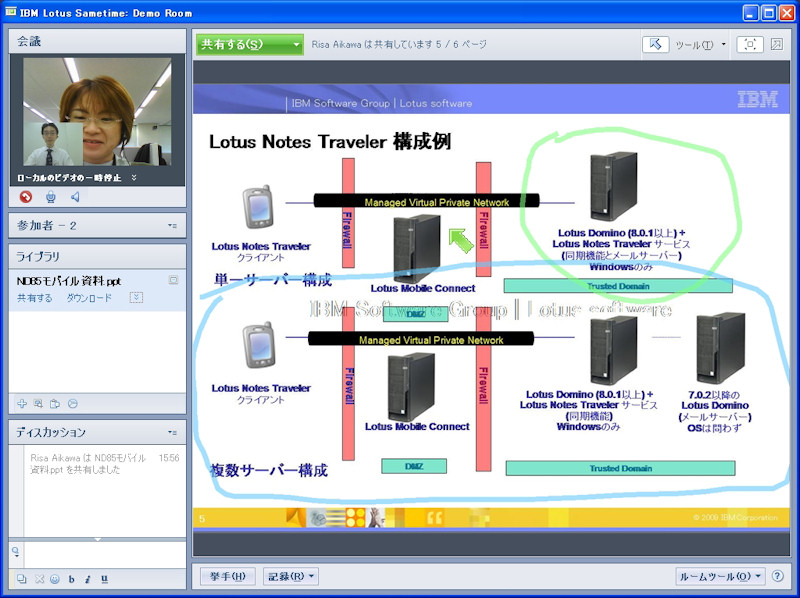 電話とプレゼンスを1つに――Lotus Sametimeのコミュニケーション力：ユニファイドコミュニケーション基盤製品紹介：IBM Lotus ...